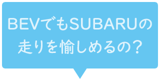 SUBARUのU-CarならEVでも安心 | 中古車ならスグダス | SUBARU （公式）